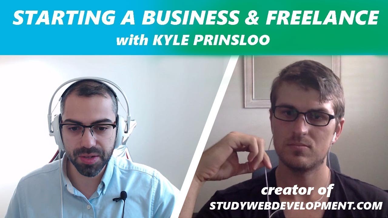 How to start a Business and Freelancing with Kyle Prinsloo - YouTube