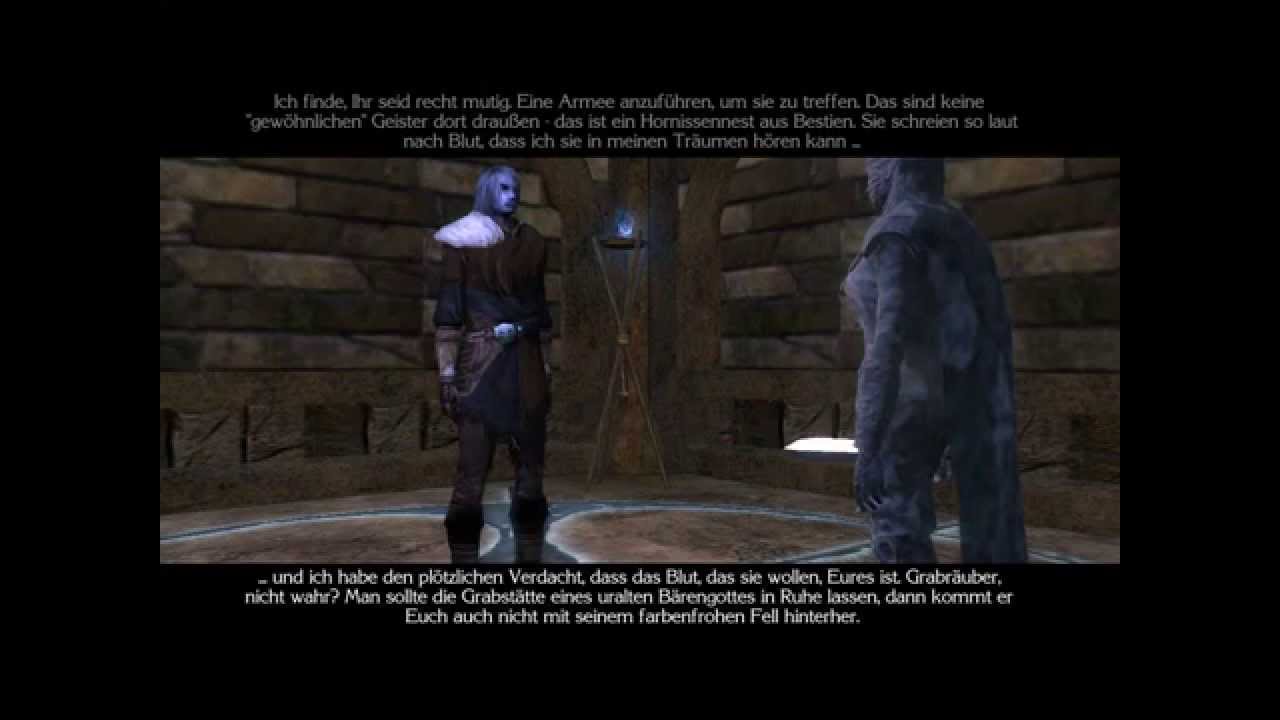 Neverwinter nights 2 mask of the betrayer™ Gann Romance - YouTube
