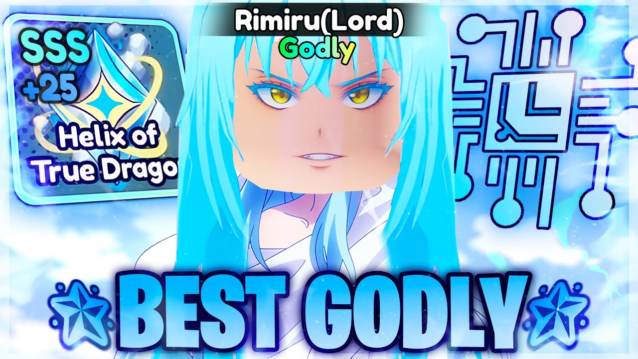 I MAXED OUT The *BEST* GODLY! | Obtaining The 0.03% MYSTICAL Rimiru In ...