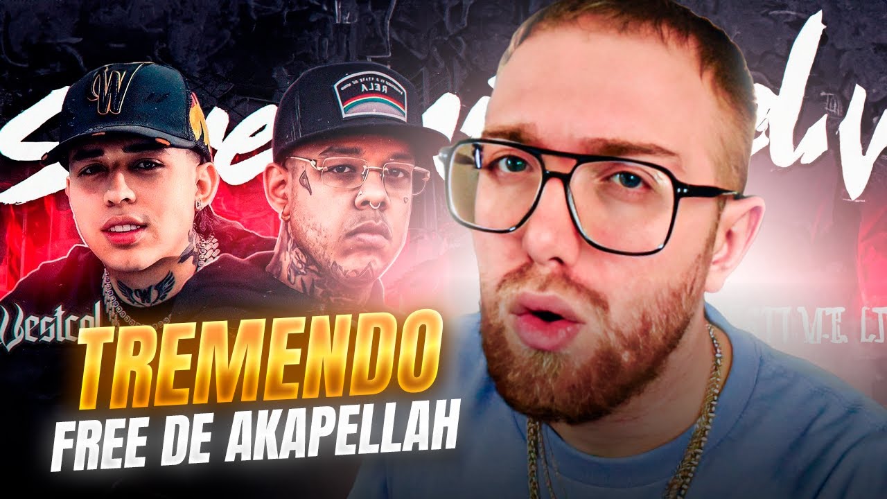 AKAPELLAH SE TIRA 3 TREMENDOS FREESTYLES EN EL DIRECTO DE WESTCOL - YouTube