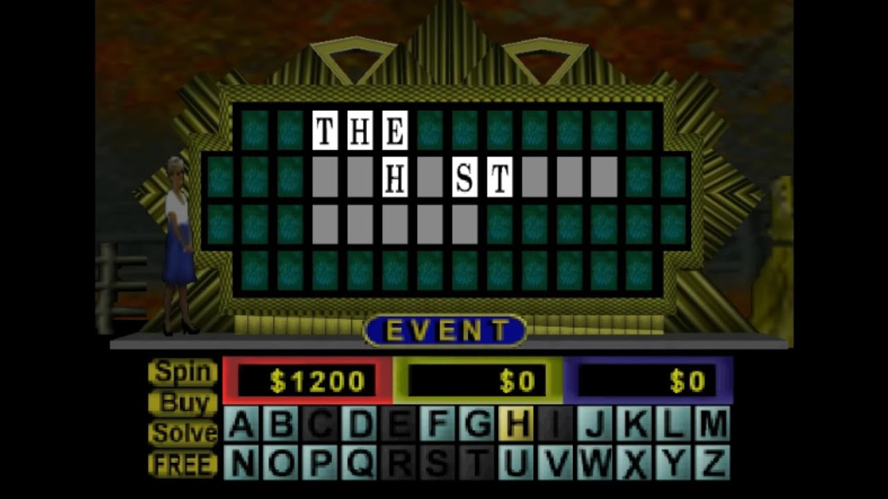 Wheel Of Fortune (NINTENDO 64) - YouTube