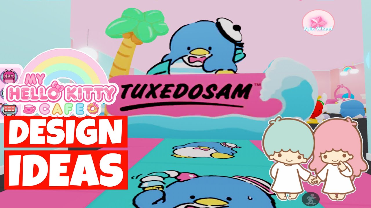 My Hello Kitty Cafe Speed Build TUXEDOSAM THEME CAFE and LITTLE TWIN ...