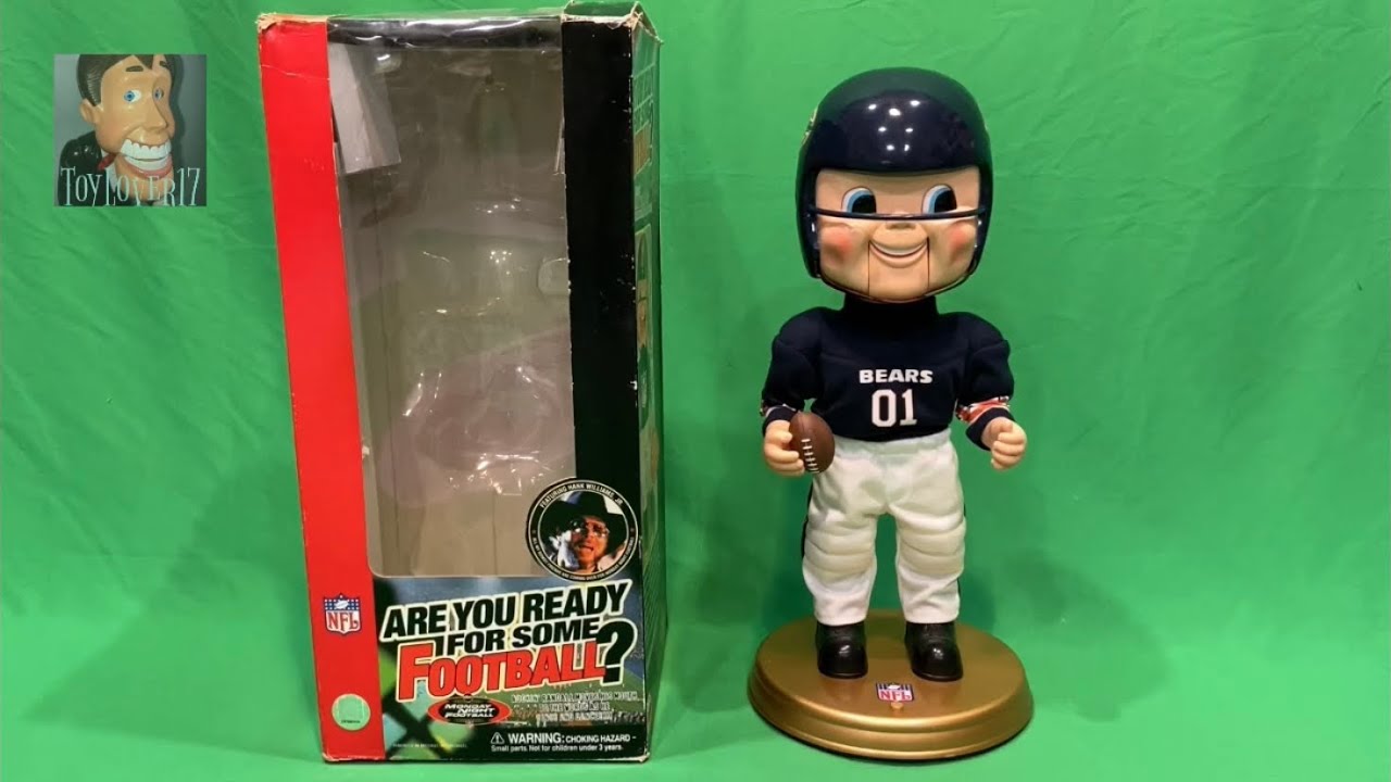 Gemmy 2001 Rockin’ Randall - Bears - “Are You Ready for Some Football ...