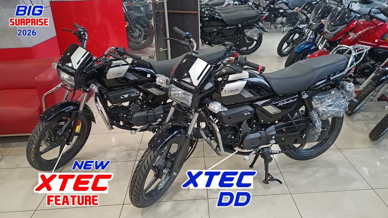 All New splendor xtec 2026 🔥 features || splendor xtec new colour ...