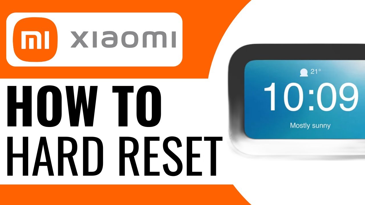 How To Hard Reset Xiaomi Mi Smart Clock - Full Guide (2025) - YouTube