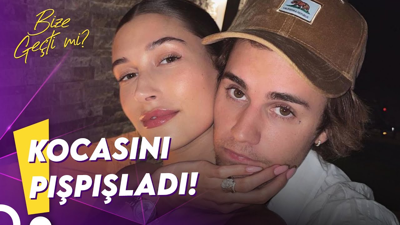 Hailey Bieber Kocası Justin Bieber’ı Pışpışladı | Bize Geçti Mi? - YouTube