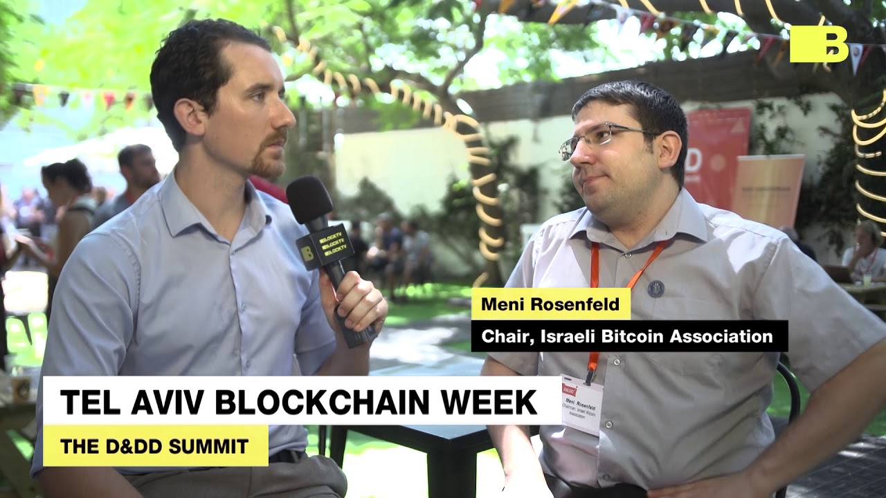 D&DD: Meni Rosenfeld, Chairman, Israeli Bitcoin Association - YouTube
