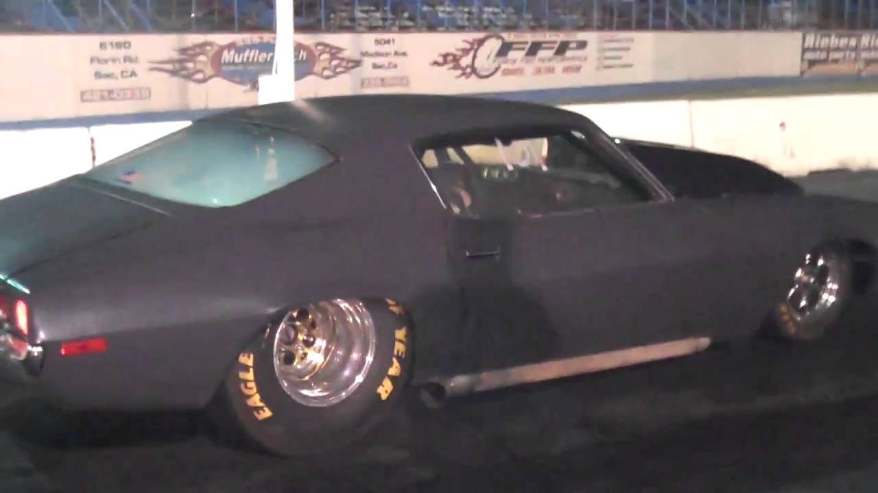 mikey vs camaro wheel stand - YouTube