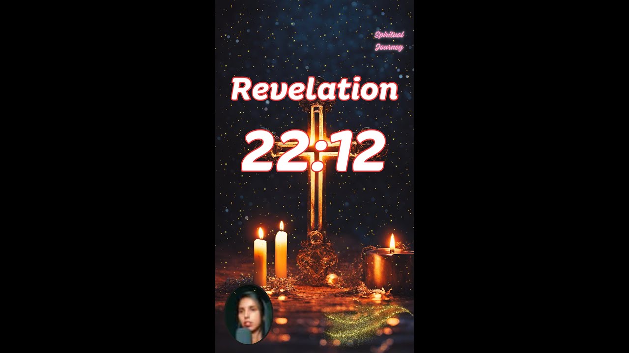 Revelation 22:12 Bible verse of the day - Reflection and prayer | # ...