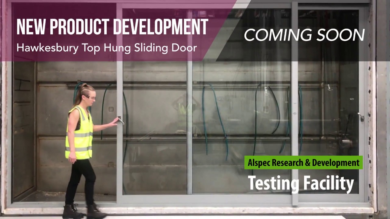 New Alspec Hawkesbury Top Hung Sliding Door - YouTube