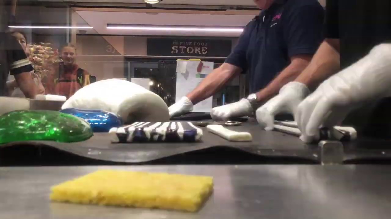 Hand-making Customised Candy at Sticky Australia - YouTube