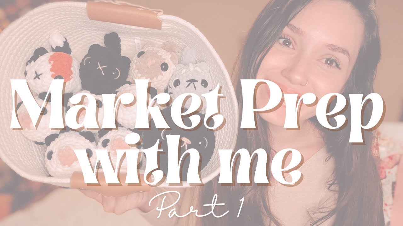 CROCHET MARKET PREP 🛍️ Part 1 Crochet fast & easy patterns with me 🤭 ...