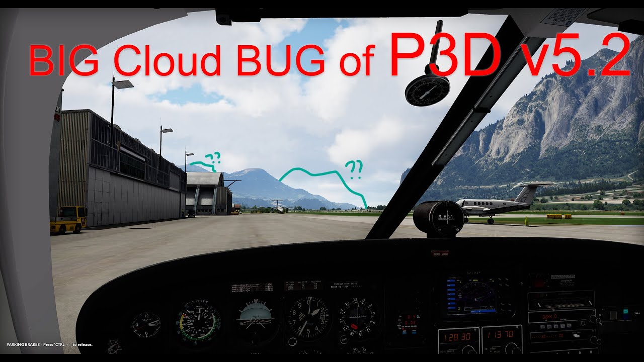 [P3D V5.2]Volumetric clouds cannot block the terrain in some viewing ...