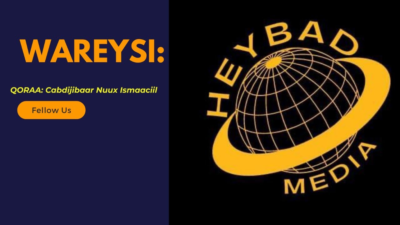 Wareysi: Qoraa Cabdijibaar Nuux Ismaaciil iyo buugiisa LIIBAAN LIBAAX ...