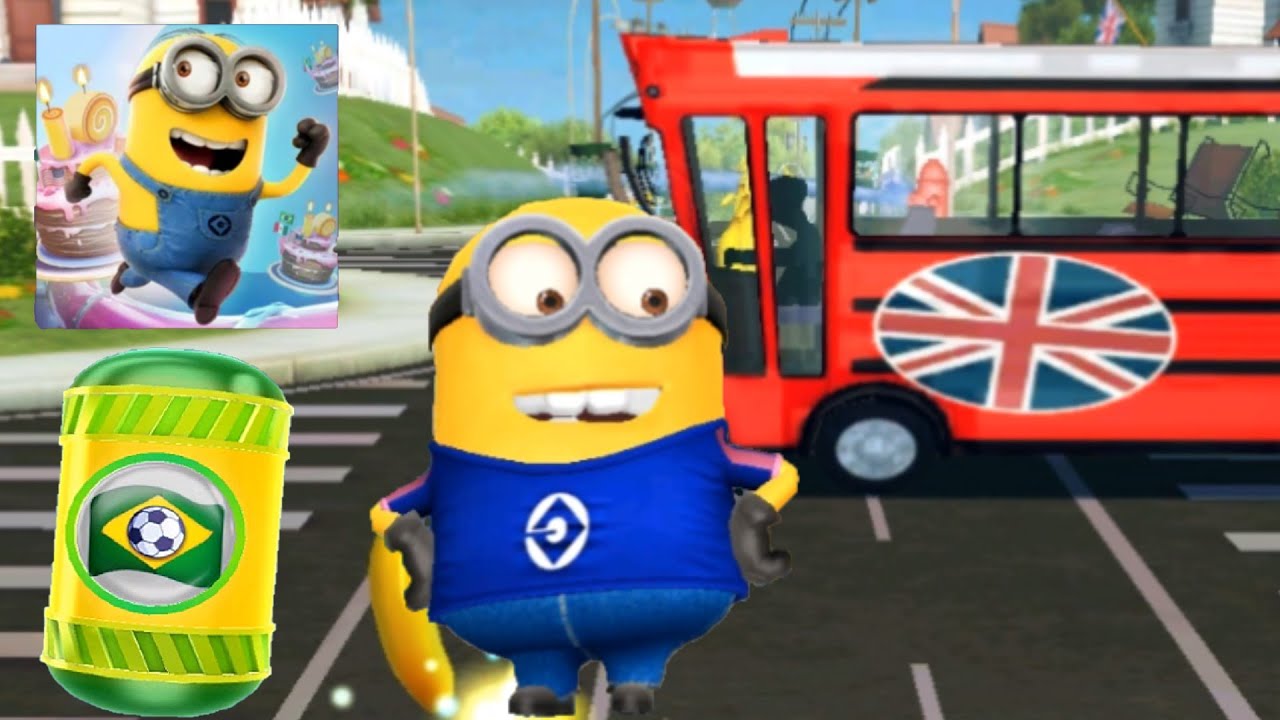 Despicable me Minion rush UK update location Brazilian Soccer prize pod ...
