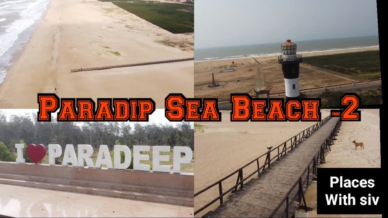 Paradip Sea Beach Part 2,New constructed Wooden Bridge - YouTube