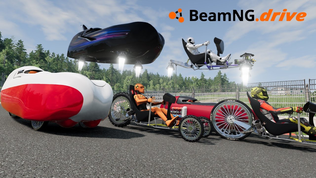 BeamNG Drive Mods - Velomobil show case! - YouTube