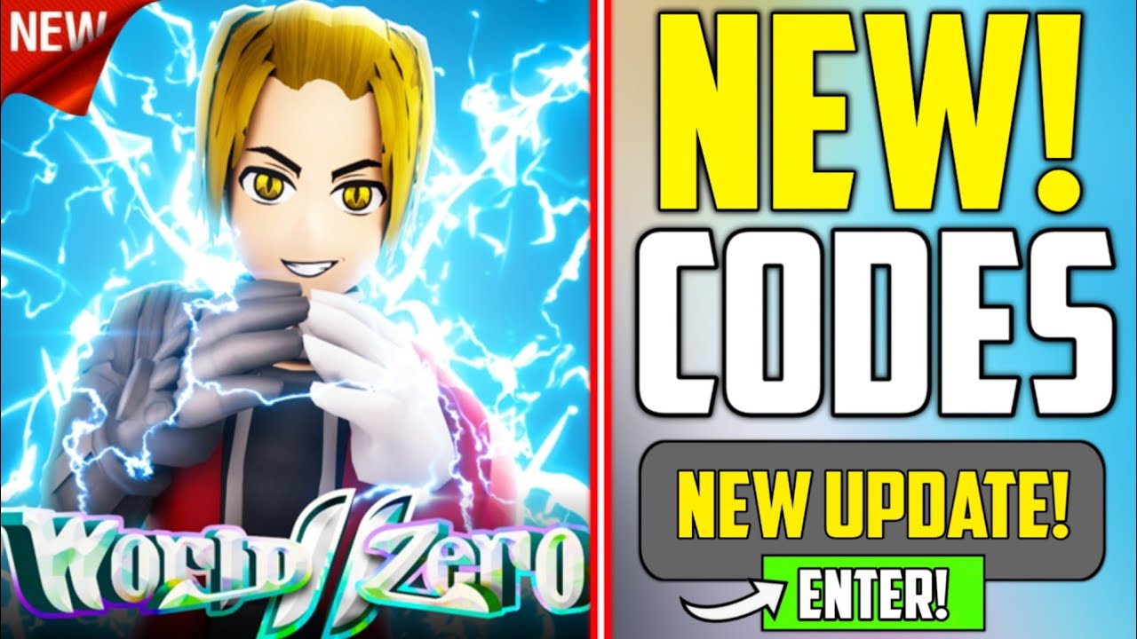 [New Update] - World zero codes 2023 - world zero codes - world zero ...