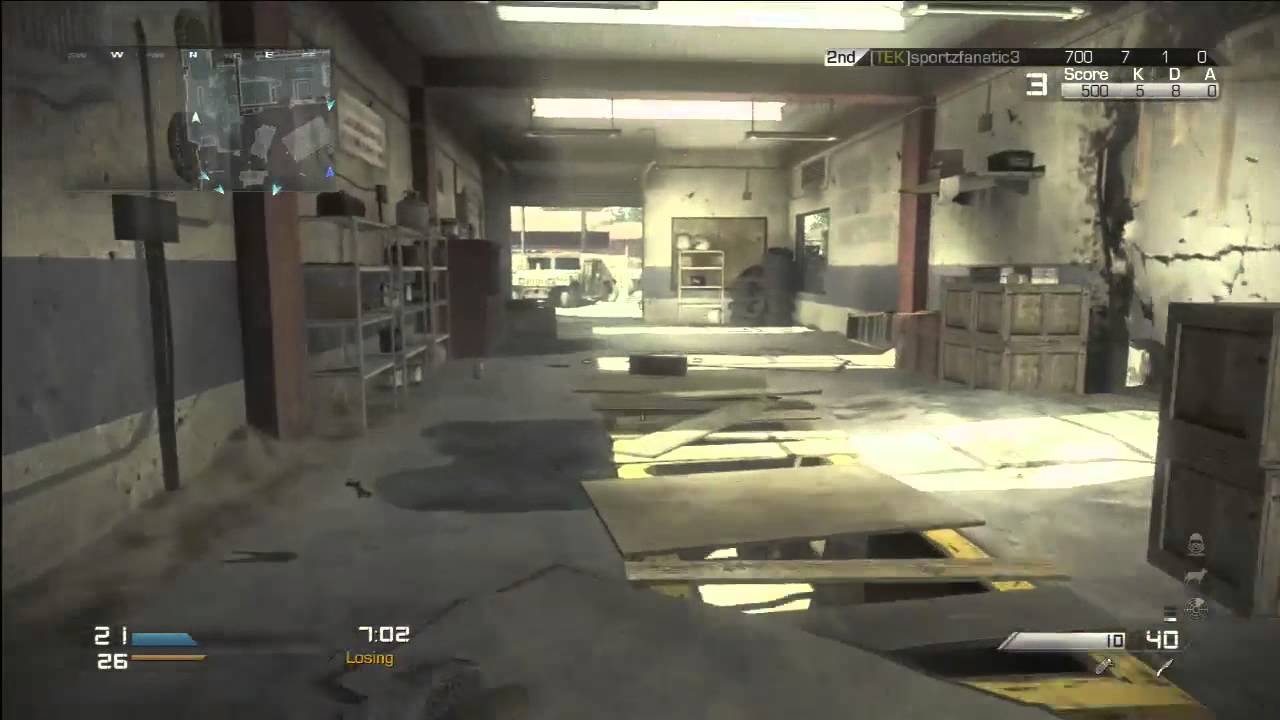 COD Ghost Knife Only - YouTube