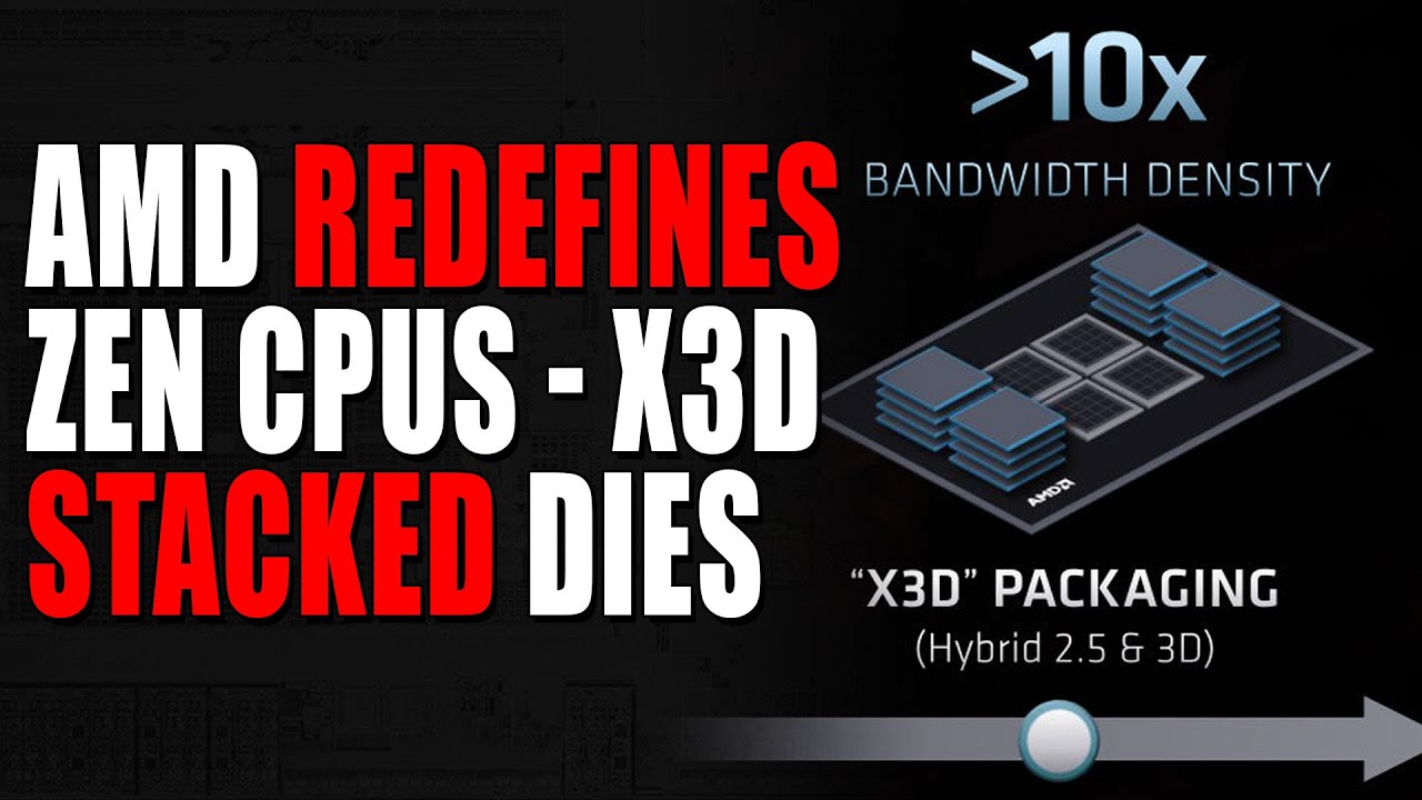 AMD REDEFINES Zen CPUs With X3D STACKED Dies - Milan X | Mesh Shaders ...