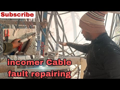 Incomer Cable fault repairing with luxe #trending #video #vlog # ...