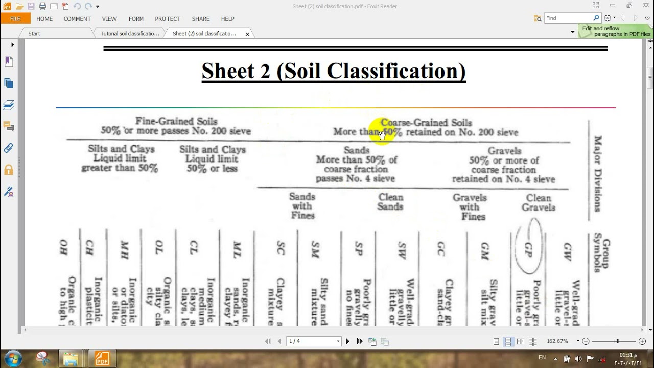 Tutorial of Soil Classification 2 - YouTube