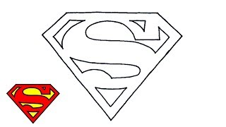 Superman Traceable Logo