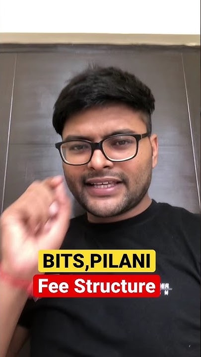 BITS, Pilani Fee Structure | #Shorts - YouTube