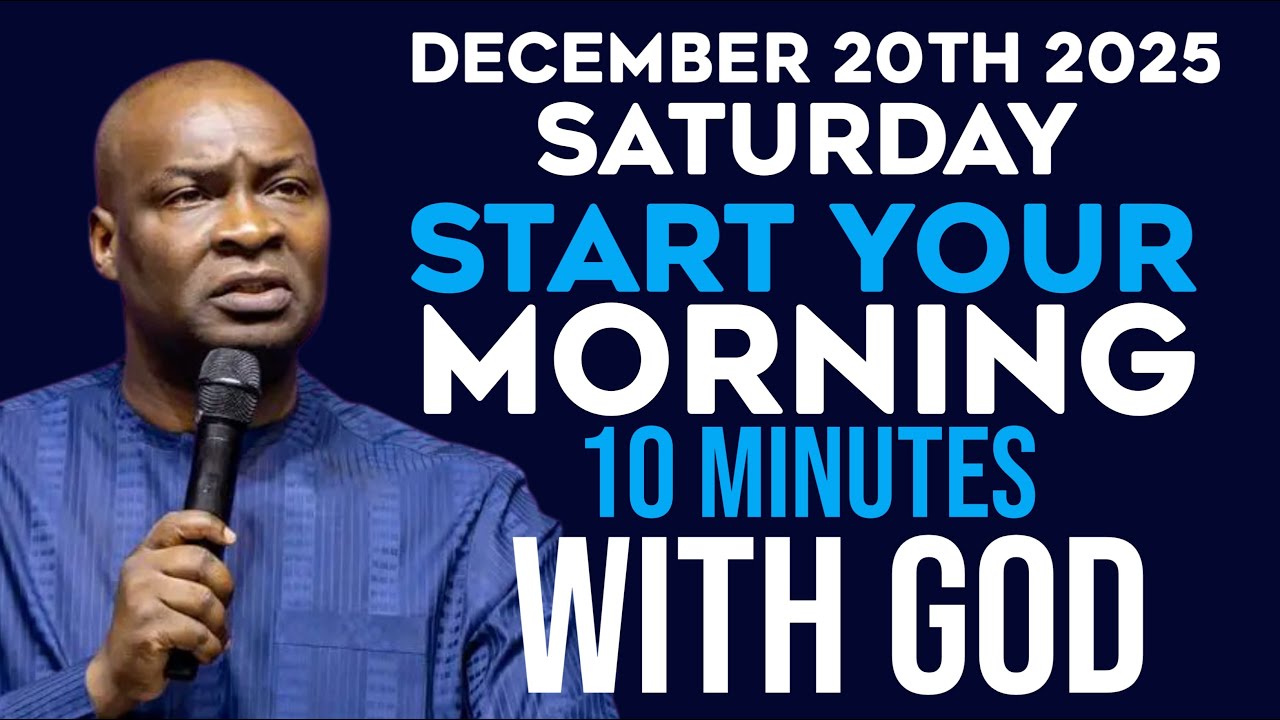 [SATURDAY 20TH DECEMBER, 2025] MORNING PRAYER | START YOUR DAY WITH ...