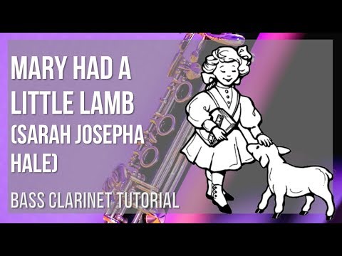 How to play Mary Had a Little Lamb by Sarah Josepha Hale on Bass ...
