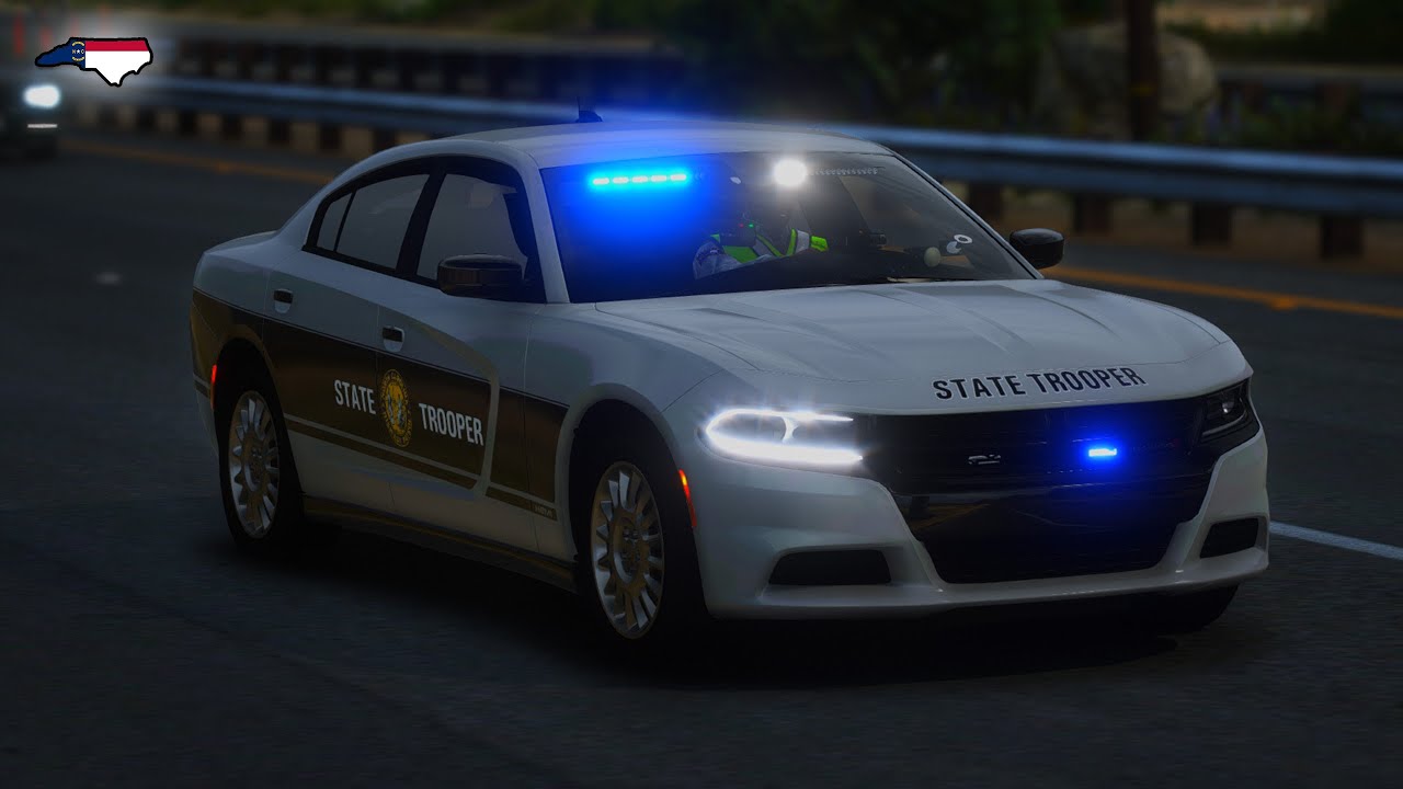 Patrolling the Highways of North Carolina in REALISTIC FiveM Server ...