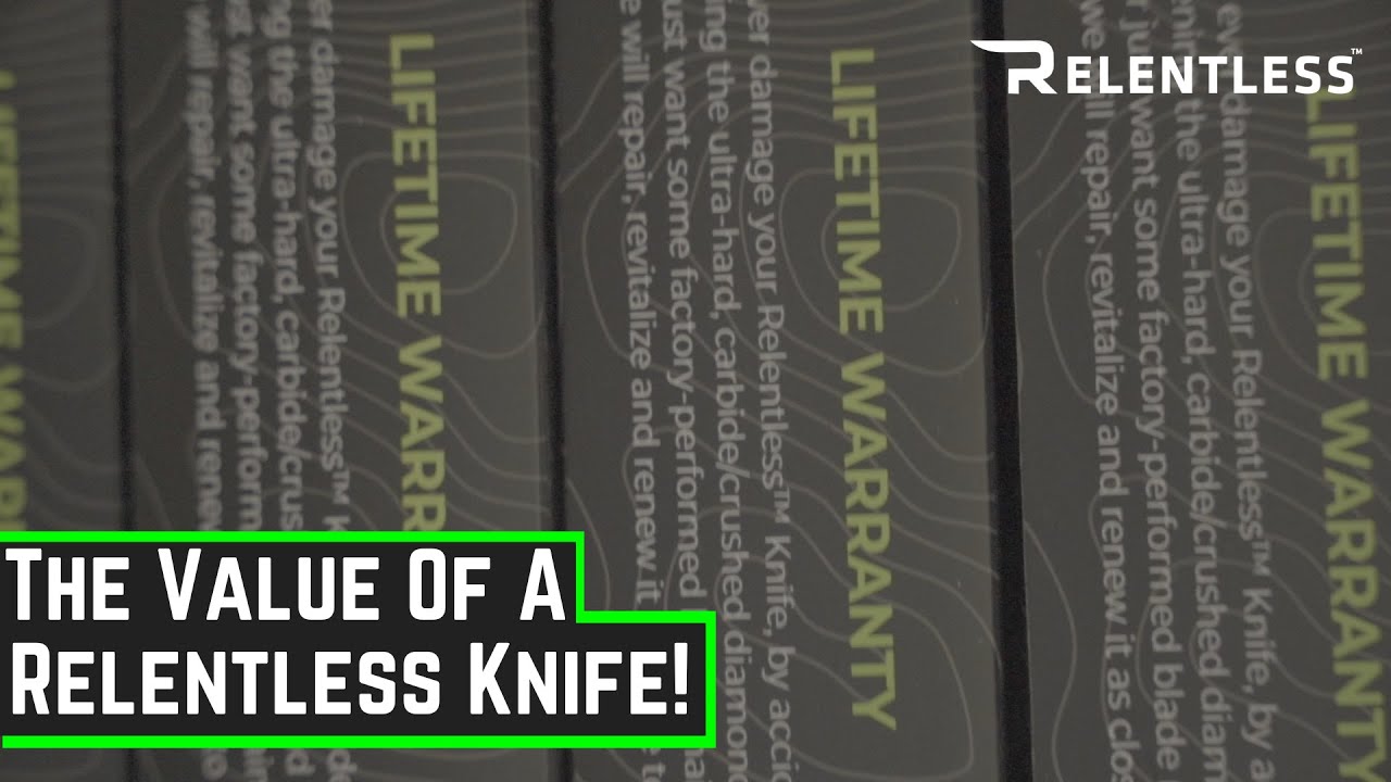 The Value Of A Relentless Knife! | Relentless Knives - YouTube
