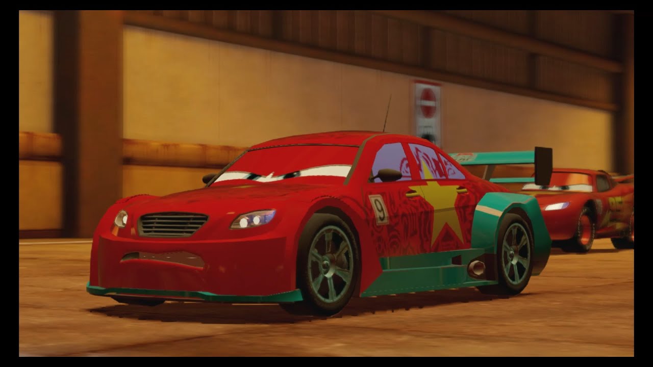 Cars 2 The video game Pipeline sprint (Long Ge ice racer) - YouTube