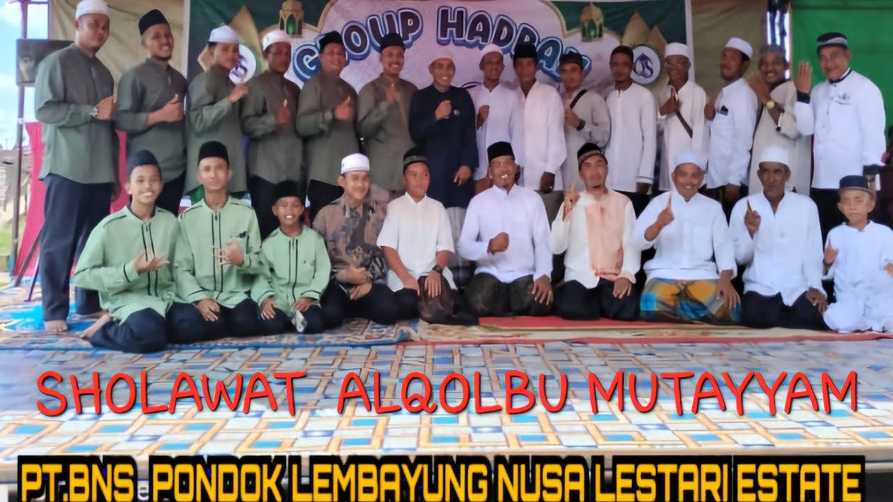 SHOLAWAT ALQOLBU MUTAYYAM,VERSI IMB @INSANMENGAJIDANBERSHOLAWAT PT.BNS ...