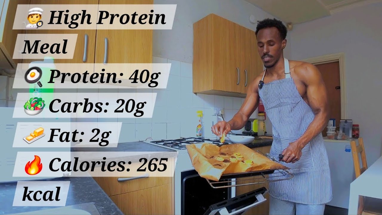 🔥 High Protein Meal | 40g Protein, 20g Carbs, 265 kcal | Fat Loss ...