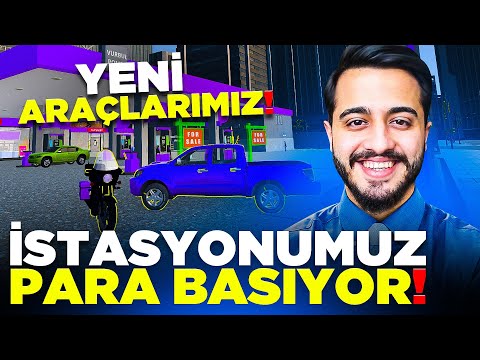 PARA AKMAYA BAŞLADI! İSTASYONUMUZ BÜYÜYOR! KENDİMİZE ARABA VE MOTOR ALDIK! Pompacı Simulatör #2