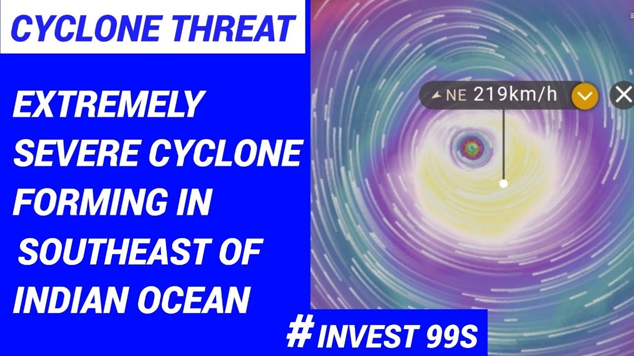 Low pressure area (Invest 99S) medium chance of developing into a ...