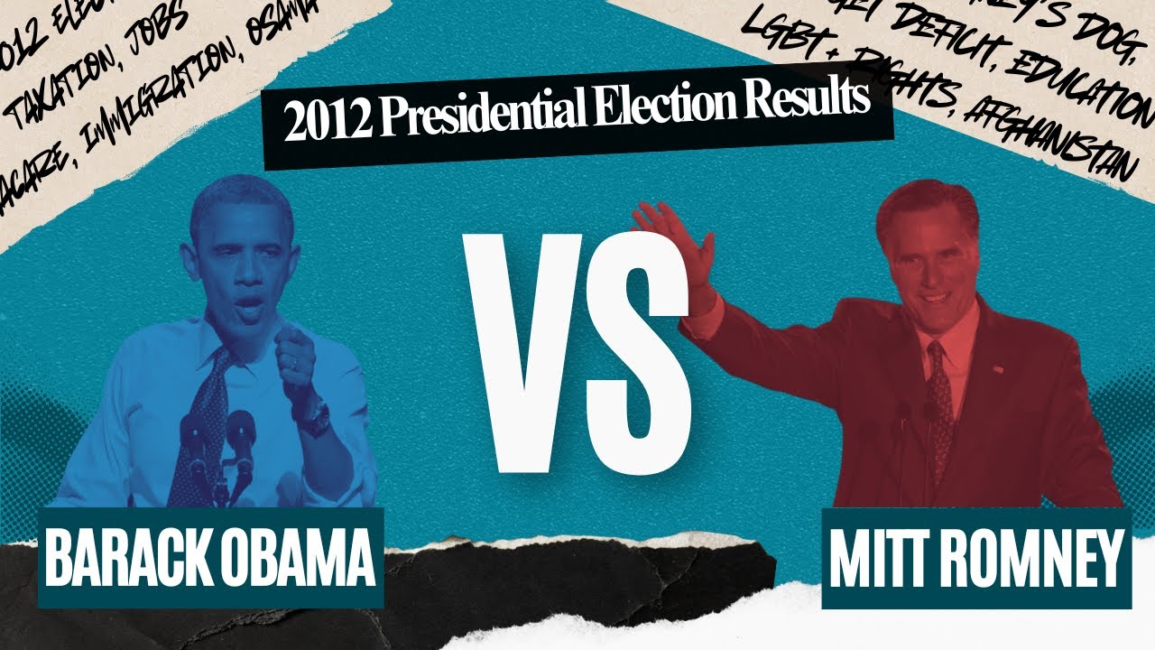 2012 Presidential Election Results Barack Obama VS Mitt Romney # ...