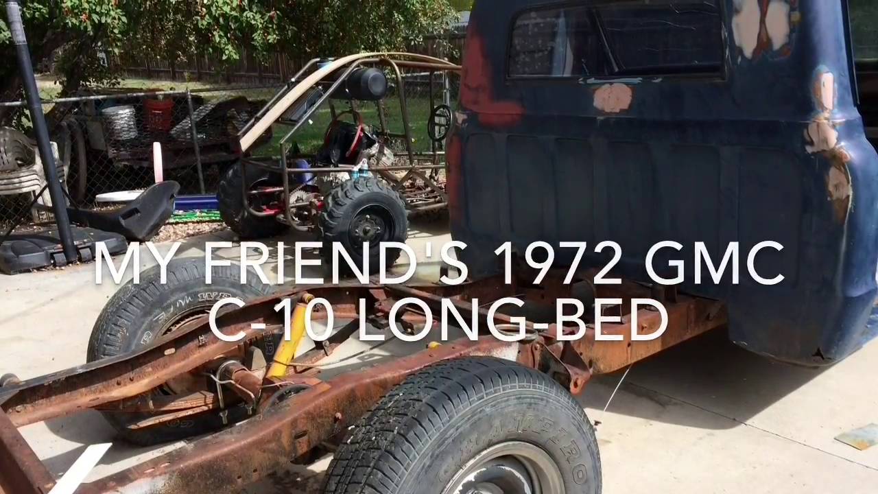 GMC C-10 Long Bed to Short Bed Frame Conversion - YouTube