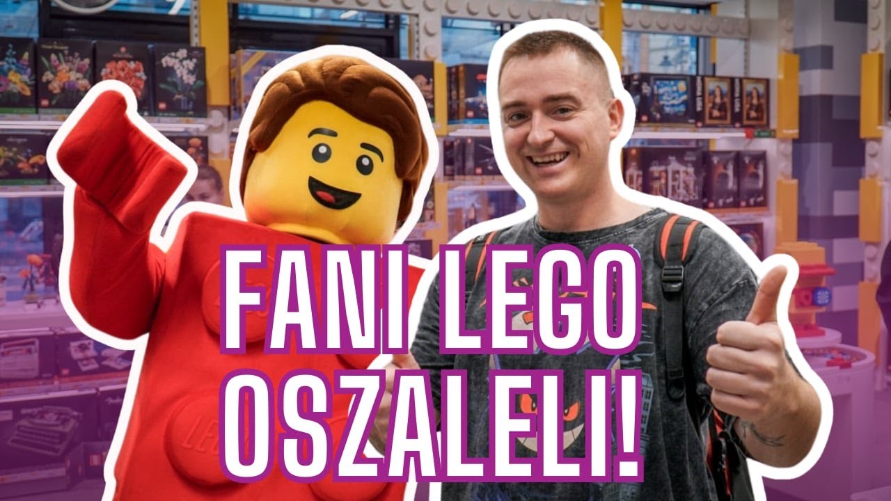 Największy polski sklep Lego jest w Katowicach - YouTube