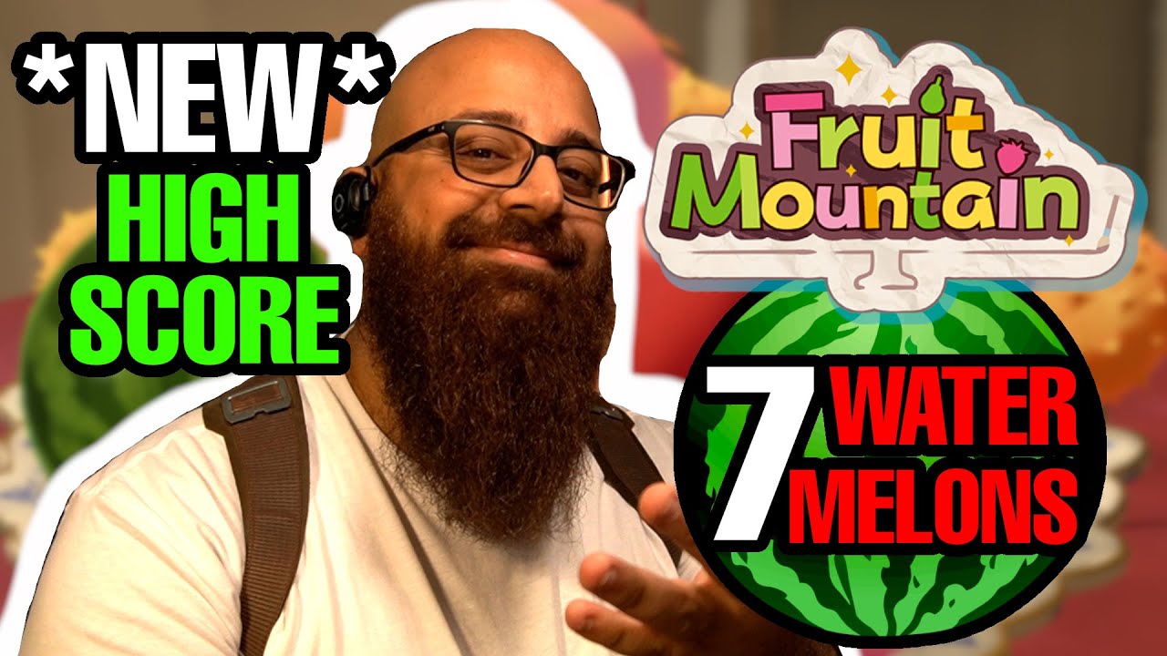 NEW HIGH SCORE!! 17,000+ RUN (7 MELONS) on FRUIT MOUNTAIN - YouTube