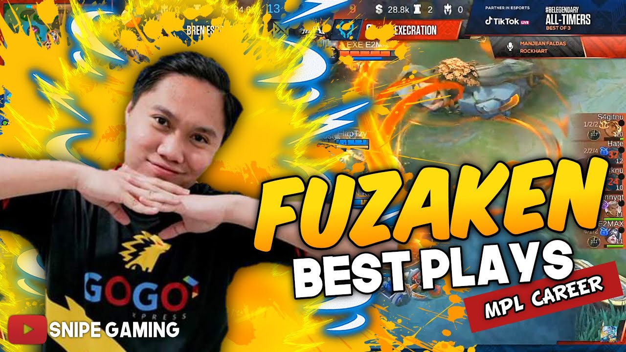 HOW GOOD IS FUZAKEN? | THE BEST PLAYS OF FUZAKEN DURING HIS MPL CAREER ...