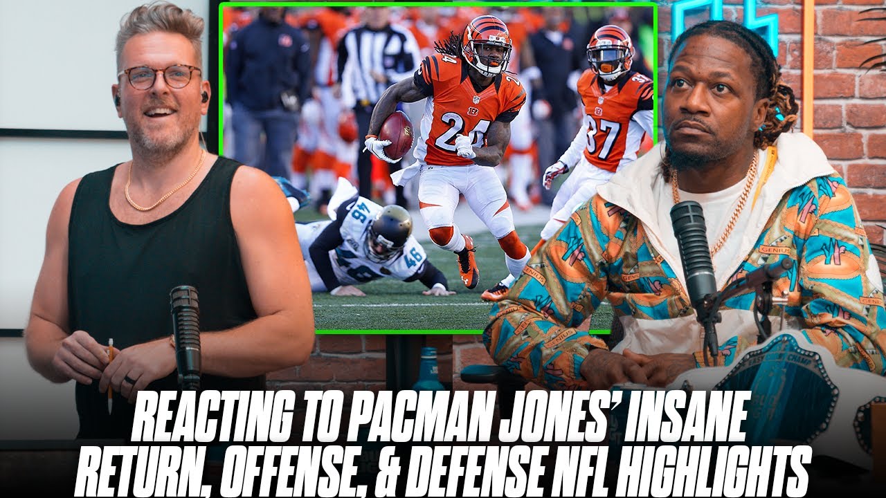 Pat McAfee & Pacman Jones Relive The BEST Highlights Of Pacman's Insane ...