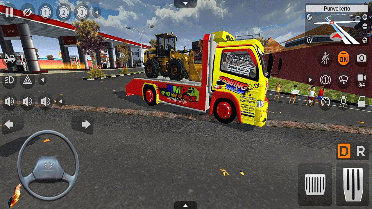 GAME MOBIL MOBILAN TRUK TOWING ANGKUT MOBIL LOADER - GAME TRUK ...