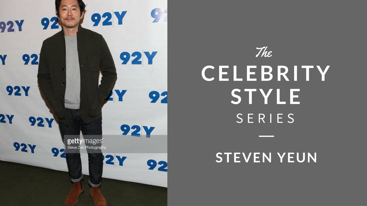Steven Yeun - Celebrity Style Series w/ Real Men Real Style - YouTube