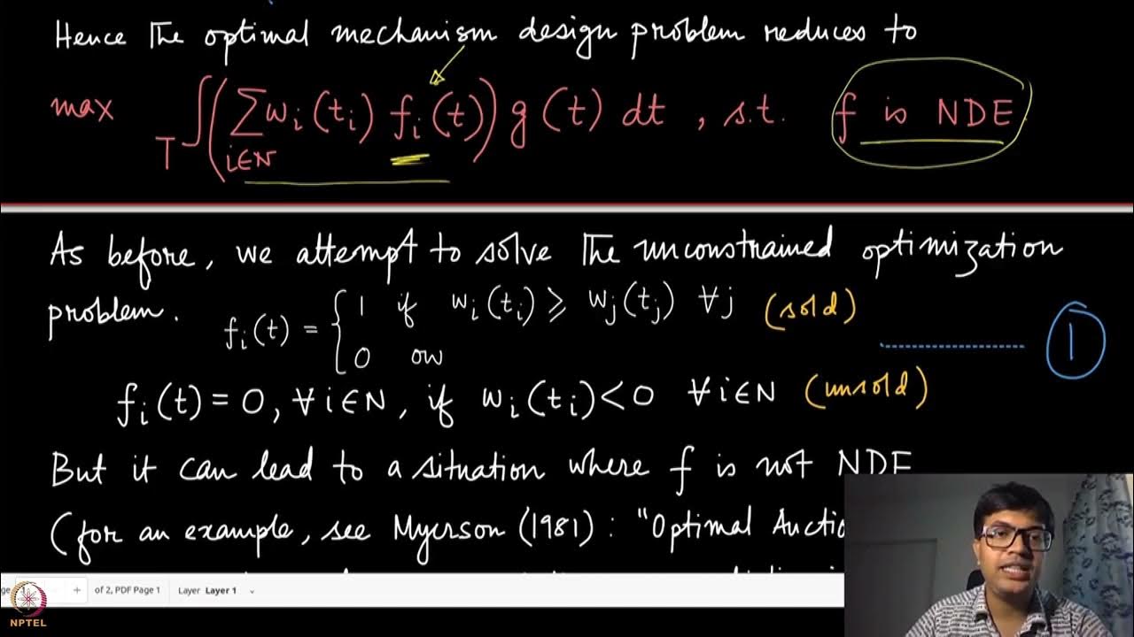 Module 60: Multiple Agent Optimal Mechanism Design - YouTube