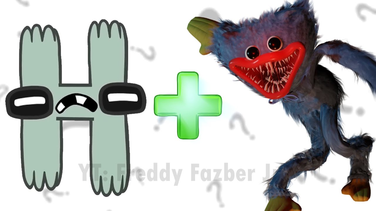 ALPHABET LORE (ABCD) + HUGGY WUGGY = ??? Alphabet Lore Animation - YouTube