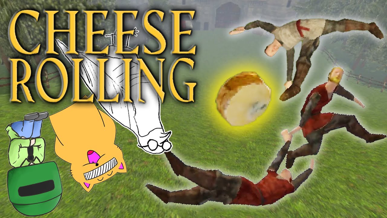 転がってくチーズをただ取るゲーム【Cheese Rolling】 - YouTube