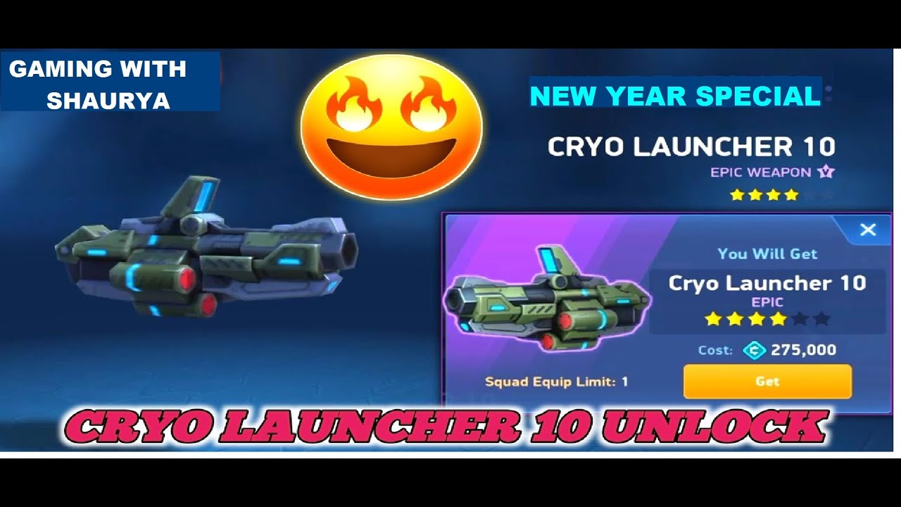 I UNLOCKED CYRO LAUNCHER 10!! NEW YEAR SPECIAL ||MECH ARENA|| GAMING ...