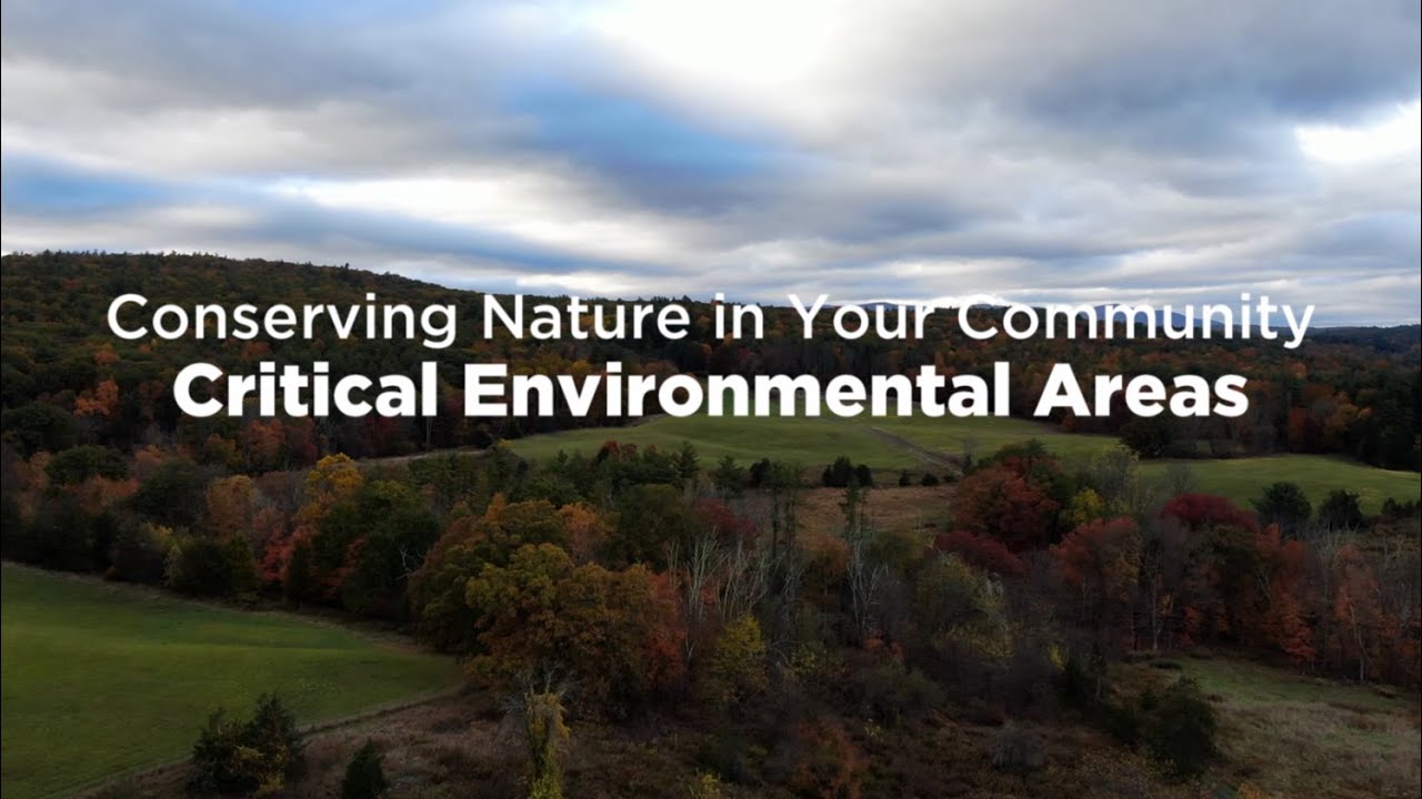 Conserving Nature in Your Community: Critical Environmental Areas - YouTube